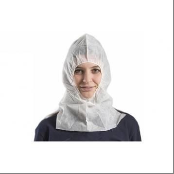 PP Non Woven Hood Head Cover Caps Balaclava Snood Caps 19" 21" 24"